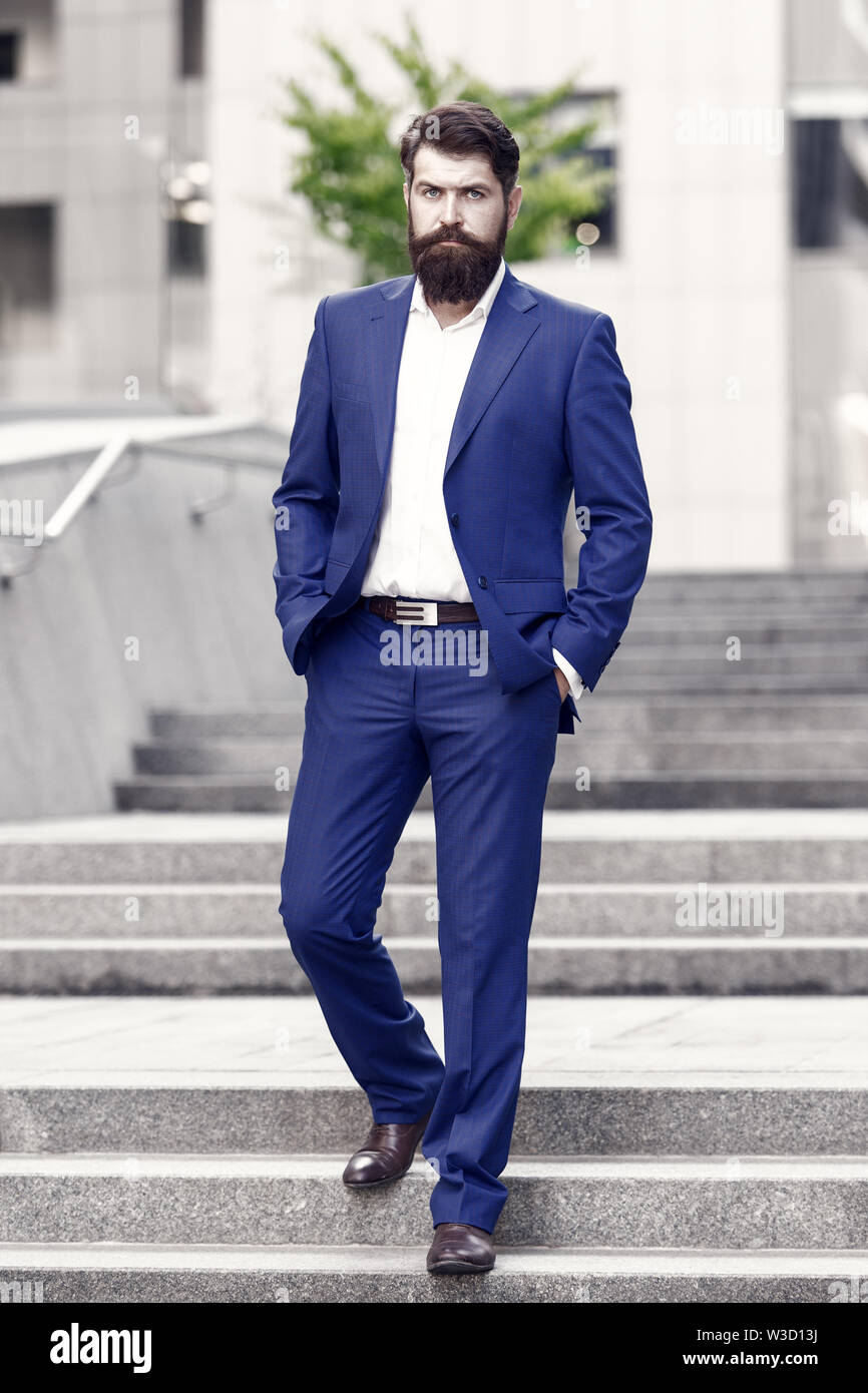 Businessman fashion store