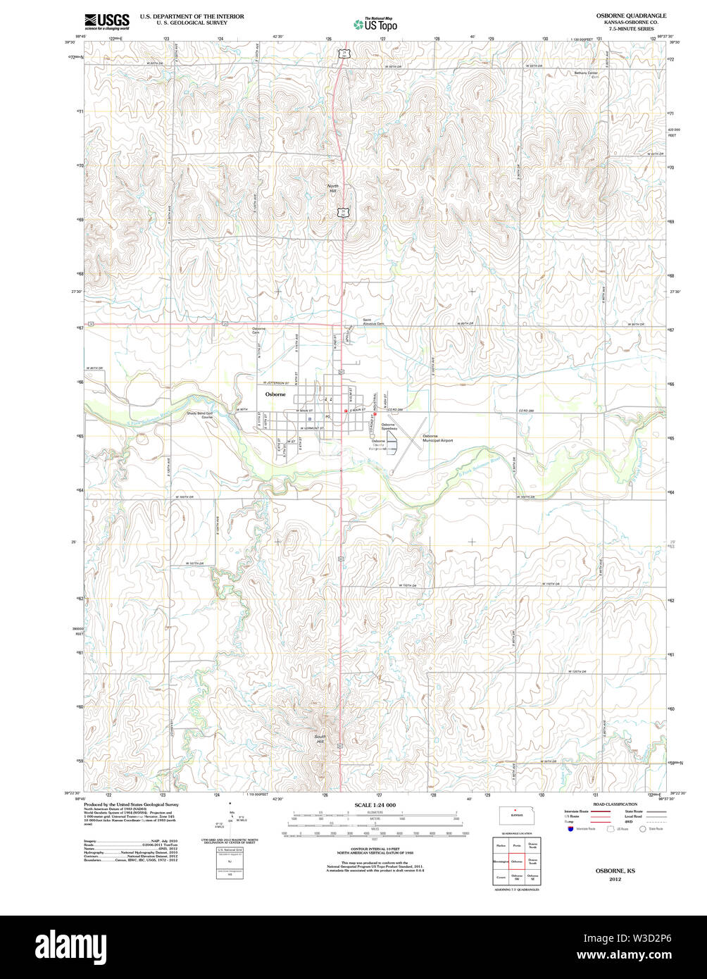 Map of osborne hi-res stock photography and images - Alamy