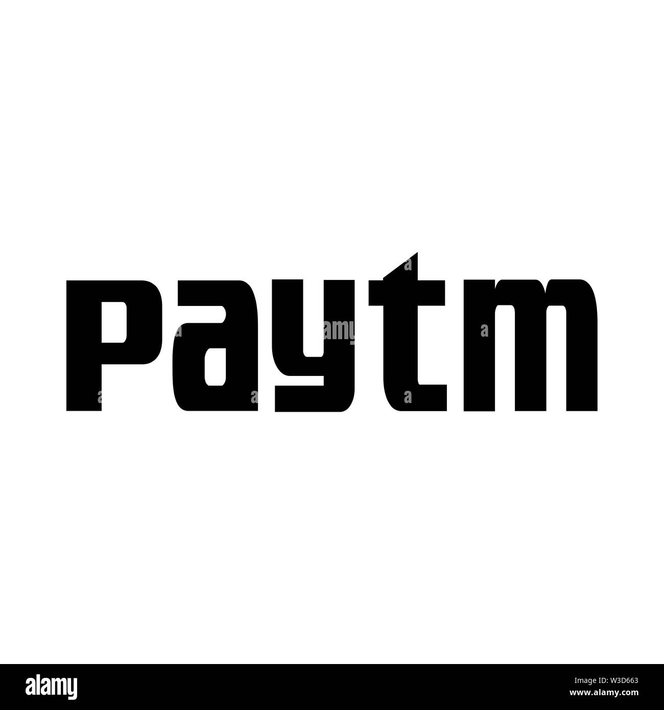 Paytm logo Black and White Stock Photos & Images - Alamy