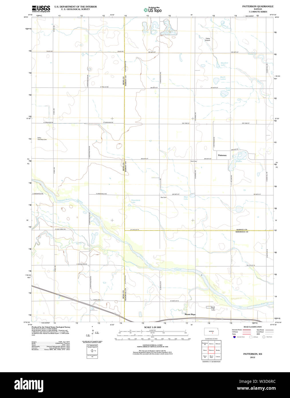 Map of patterson Cut Out Stock Images & Pictures - Alamy