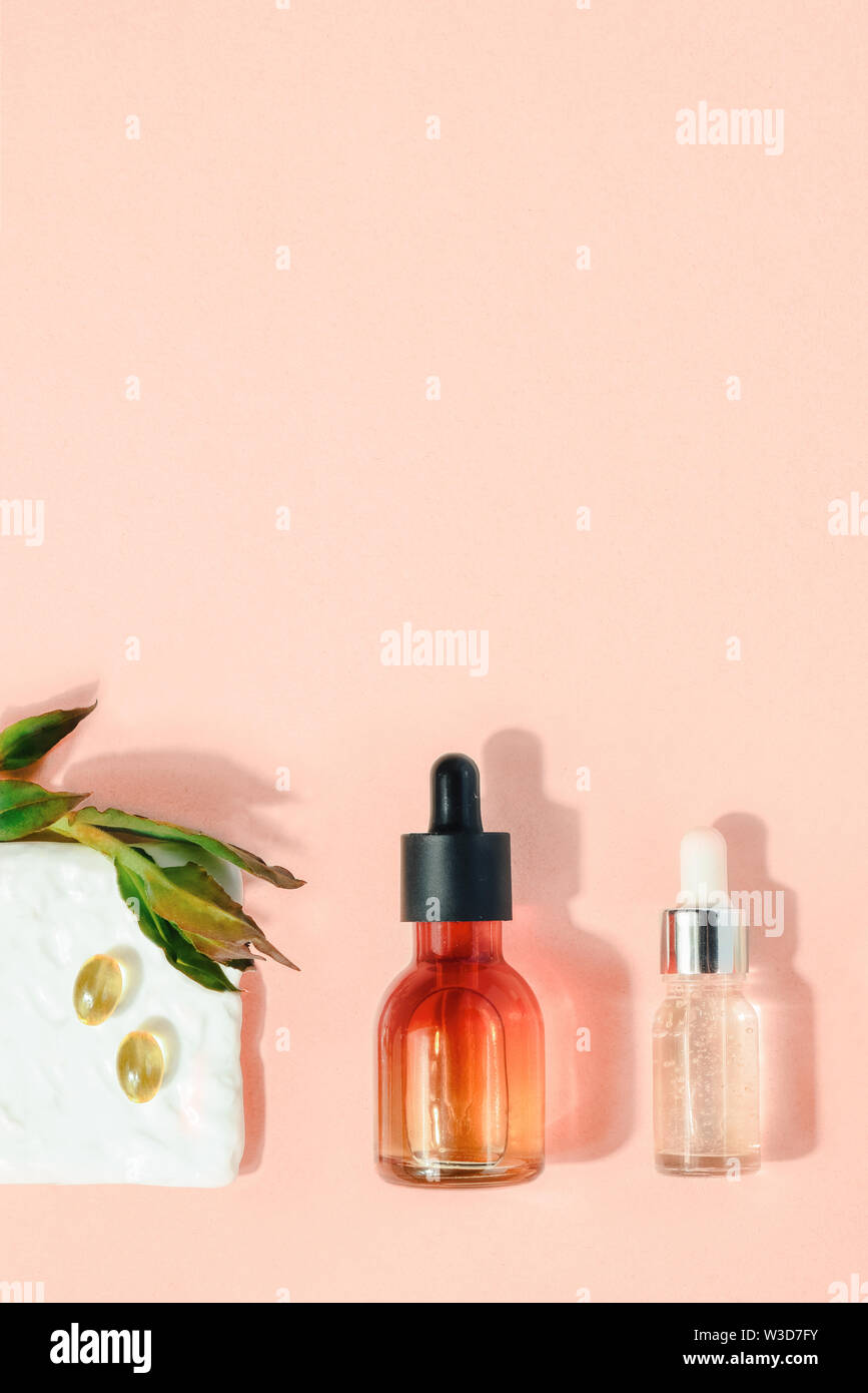 Natural cosmetic concept. Skin beauty health care concept. Bio organic ...