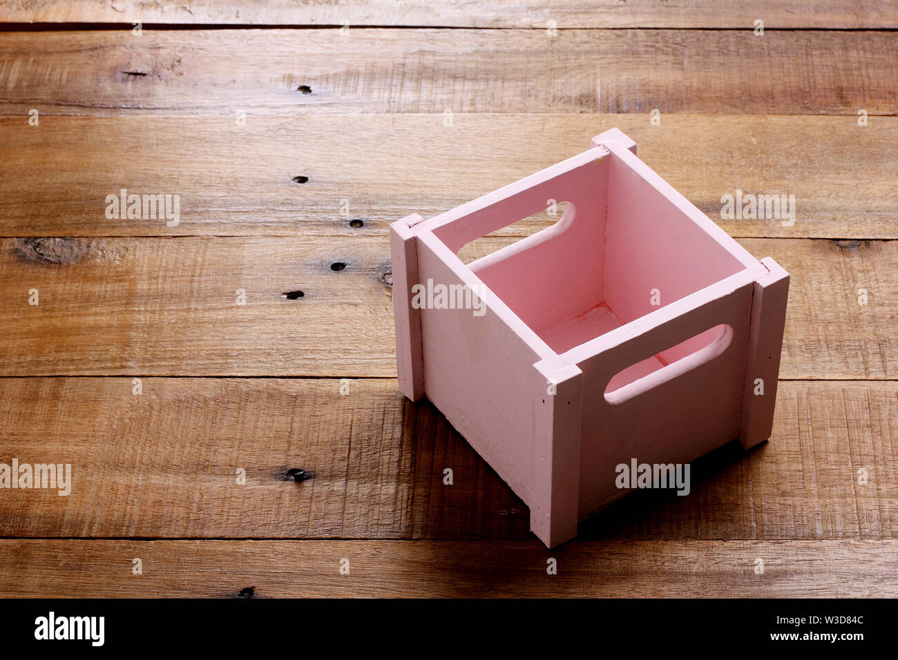 Empty wooden pink hi-res stock photography and images - Alamy
