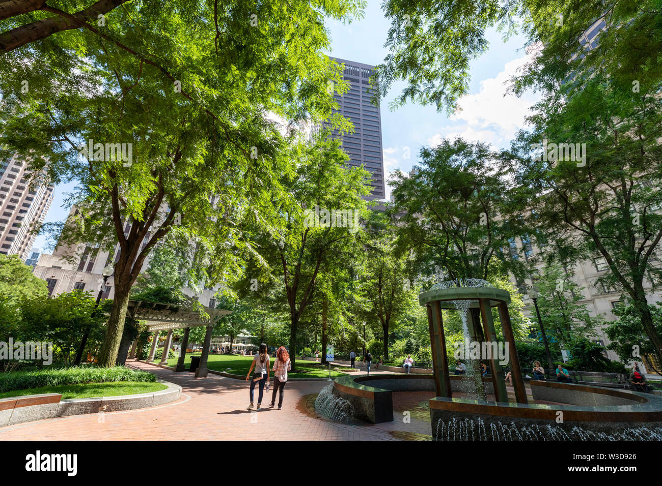 Post Office Square Park, Boston Massachusetts Stock Photo - Alamy