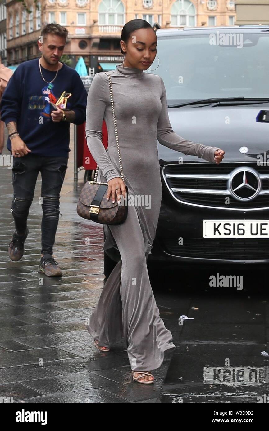 Little Mix seen arriving at global studios for radio interviews ...