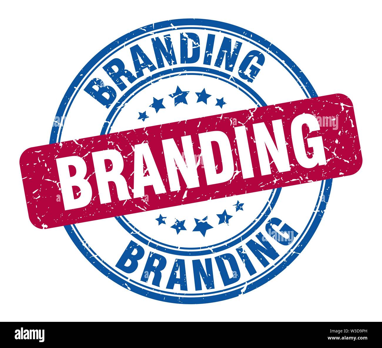 branding stamp. branding round grunge sign. branding Stock Vector Image ...