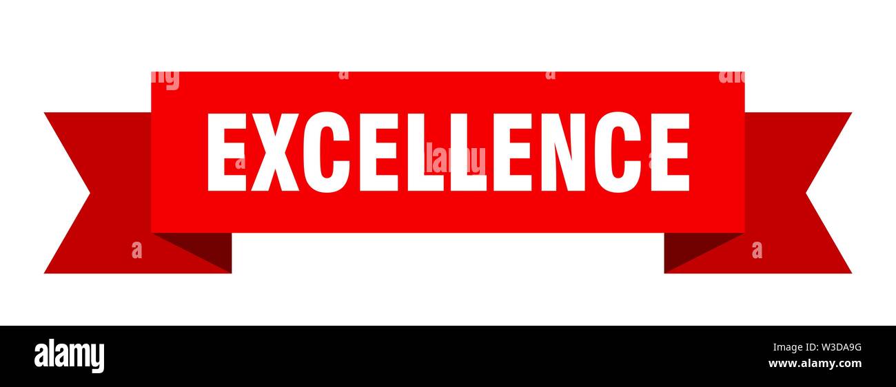 excellence ribbon. excellence isolated sign. excellence banner Stock ...