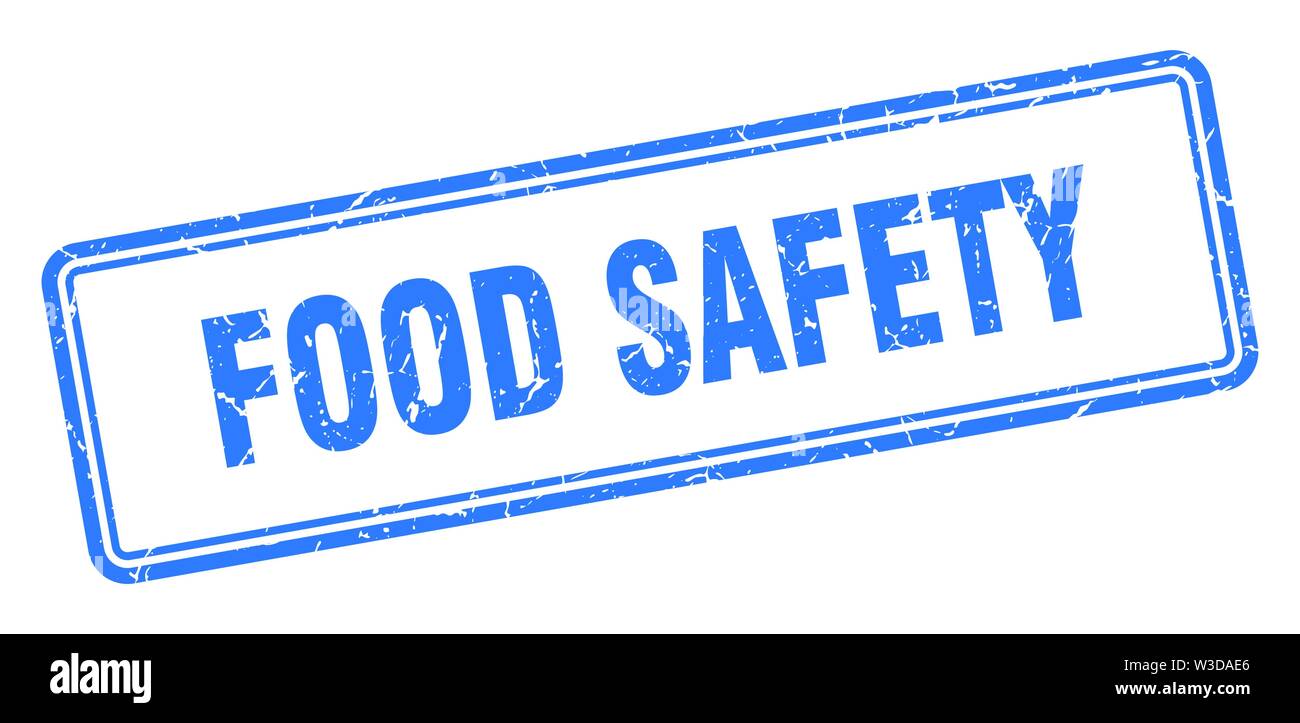 food safety stamp. food safety square grunge sign. food safety Stock ...