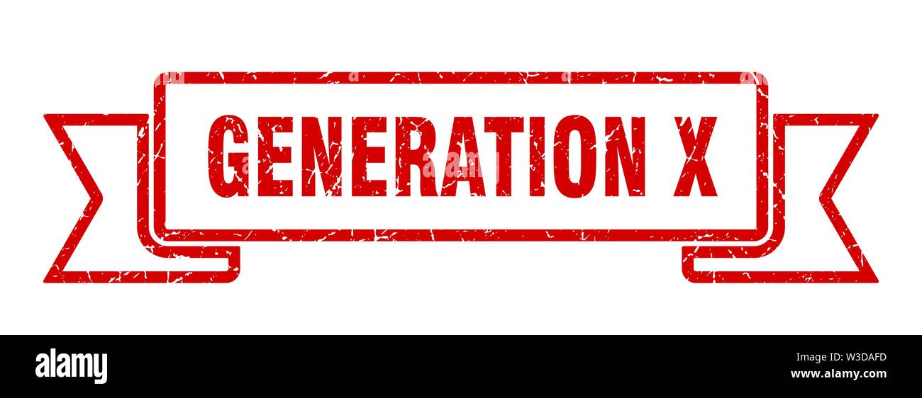 Generation x vector vectors Stock Vector Images - Alamy