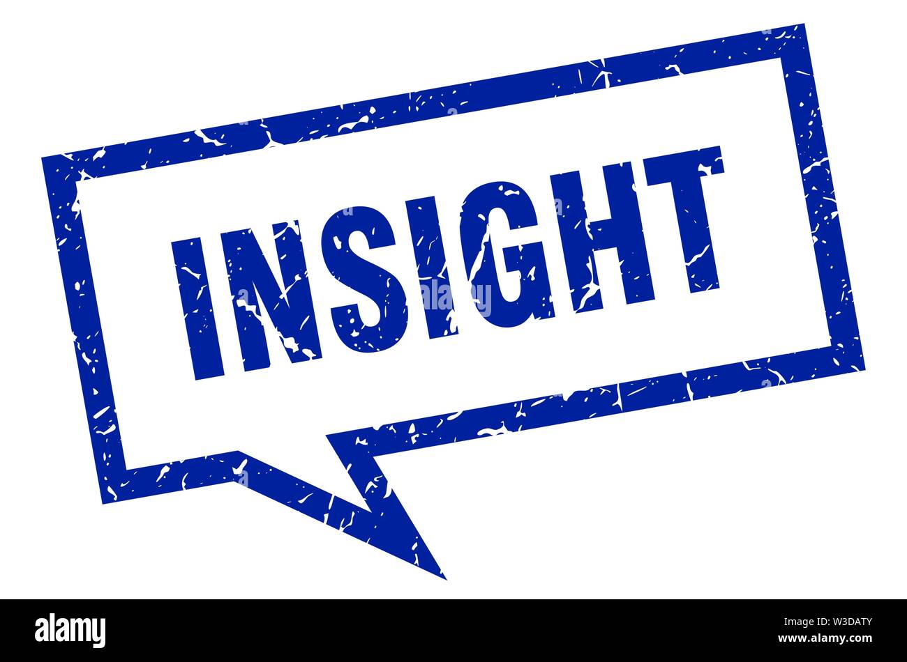 insight sign. insight square speech bubble. insight Stock Vector Image ...