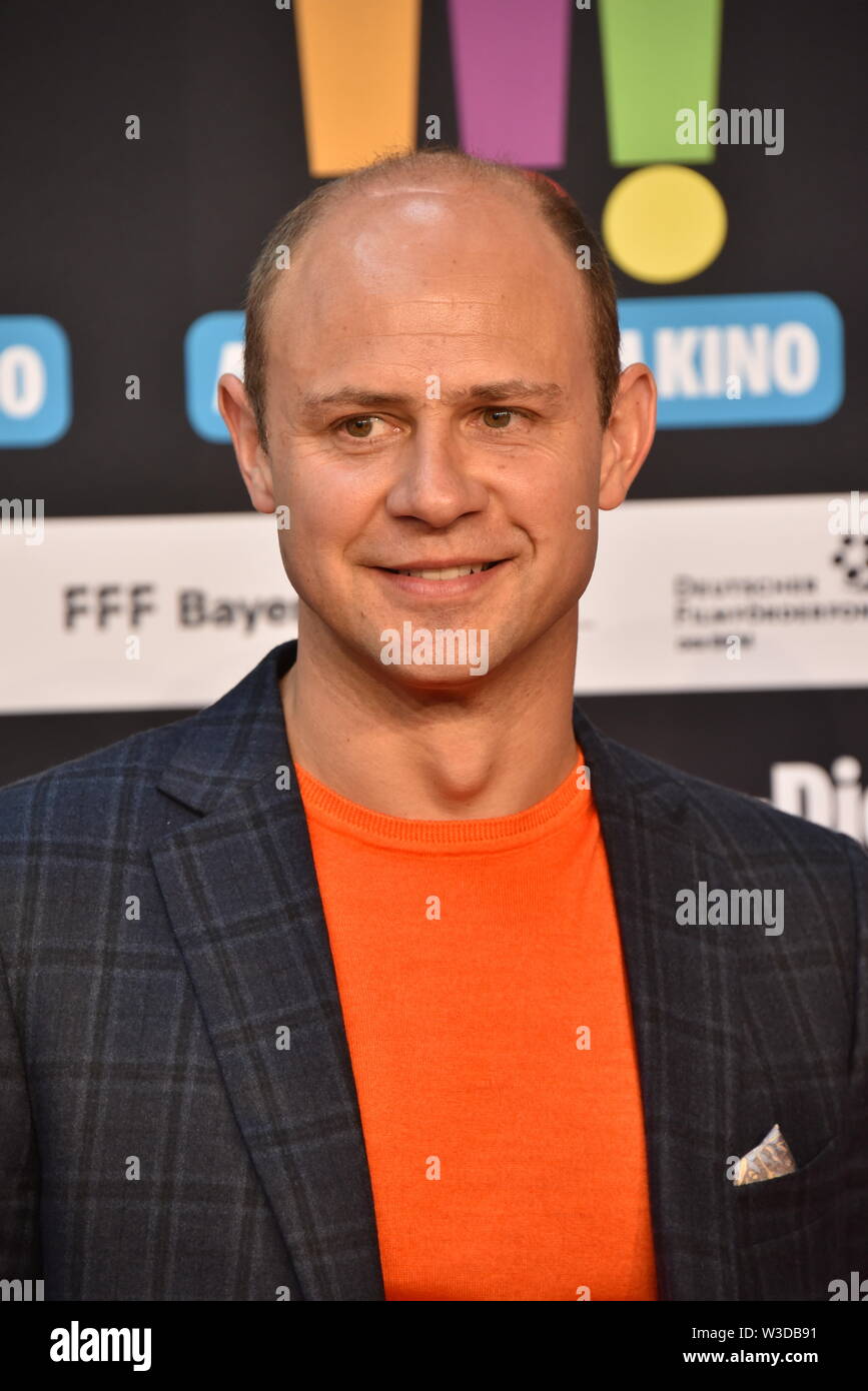 Cologne, Germany. 13th July, 2019. Actor Moritz Führmann comes to the ...