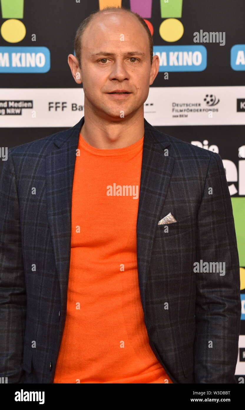 Cologne, Germany. 13th July, 2019. Actor Moritz Führmann comes to the ...