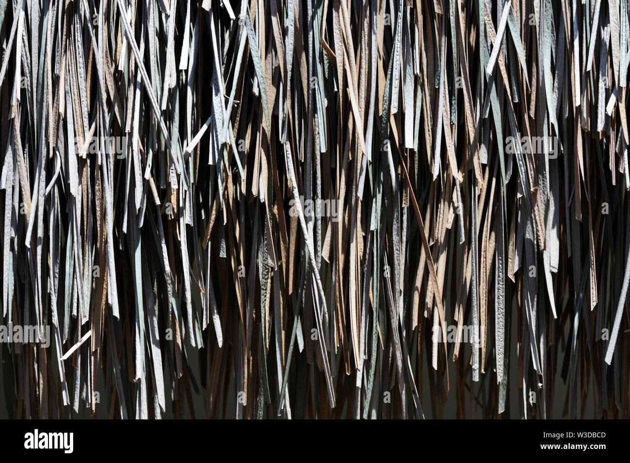 The texture of palm roof close up. Tropical background Stock Photo - Alamy