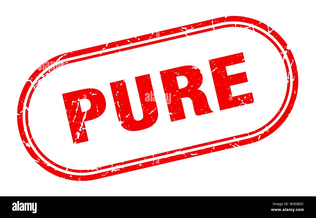pure stamp. pure square grunge sign. pure Stock Vector Image & Art - Alamy