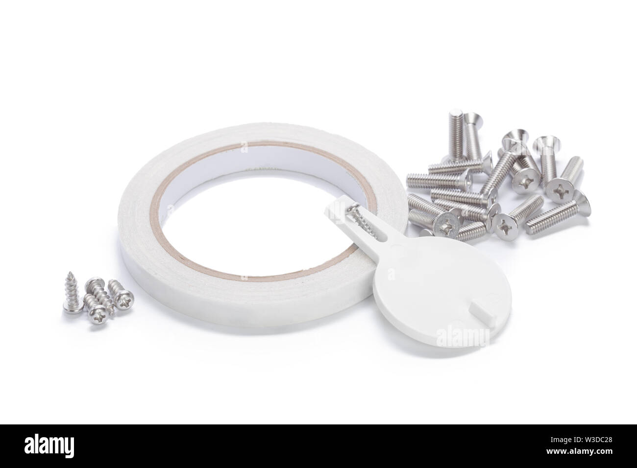 Plumber tube for water isolated on a white background Stock Photo - Alamy