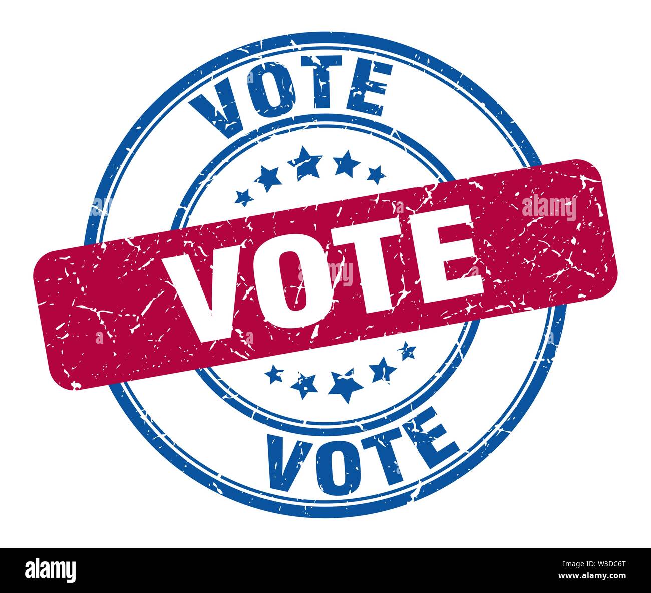 Vote Stamp Symbol