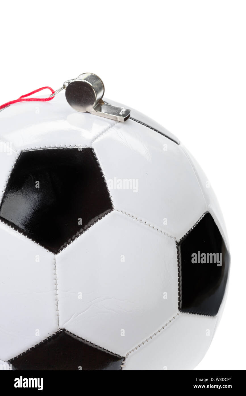soccer ball isolated on white Stock Photo - Alamy
