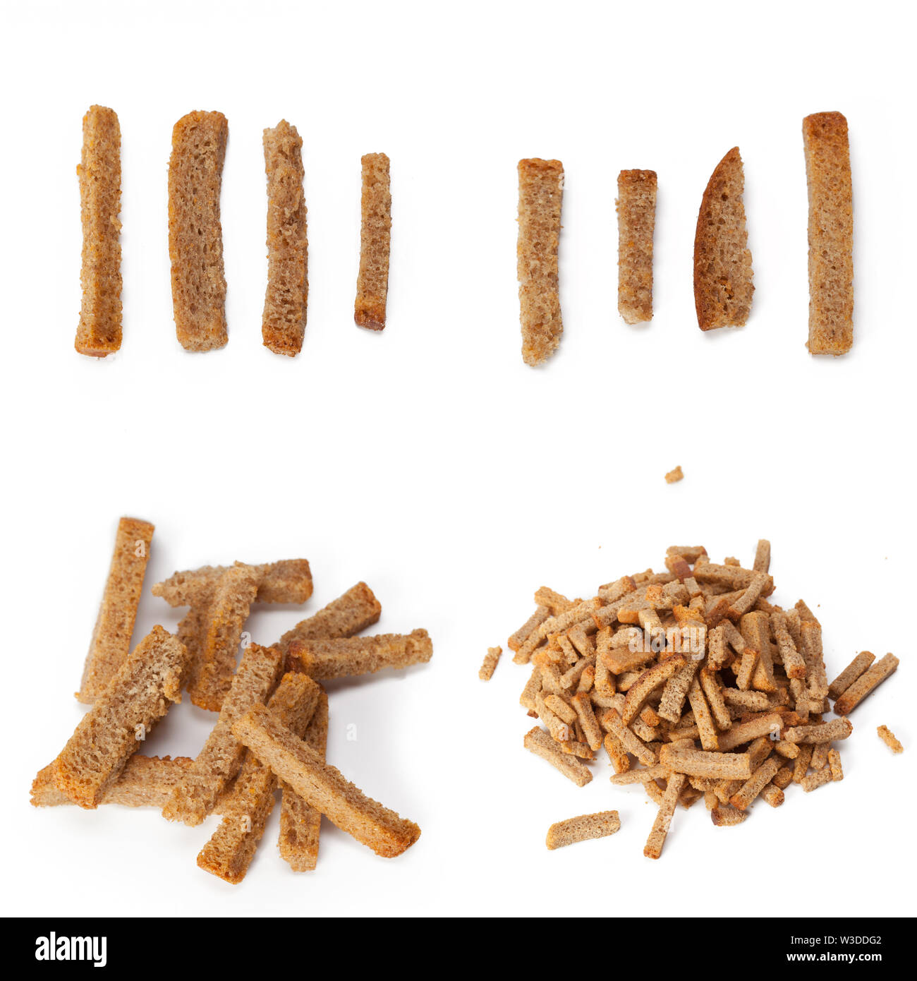 dried bread pieces Stock Photo - Alamy