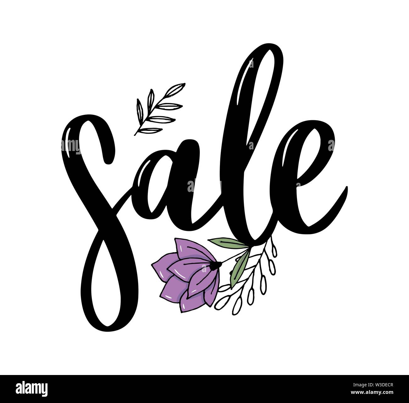 Black letters: SALE, Hand sketched Sale lettering typography. Hand ...