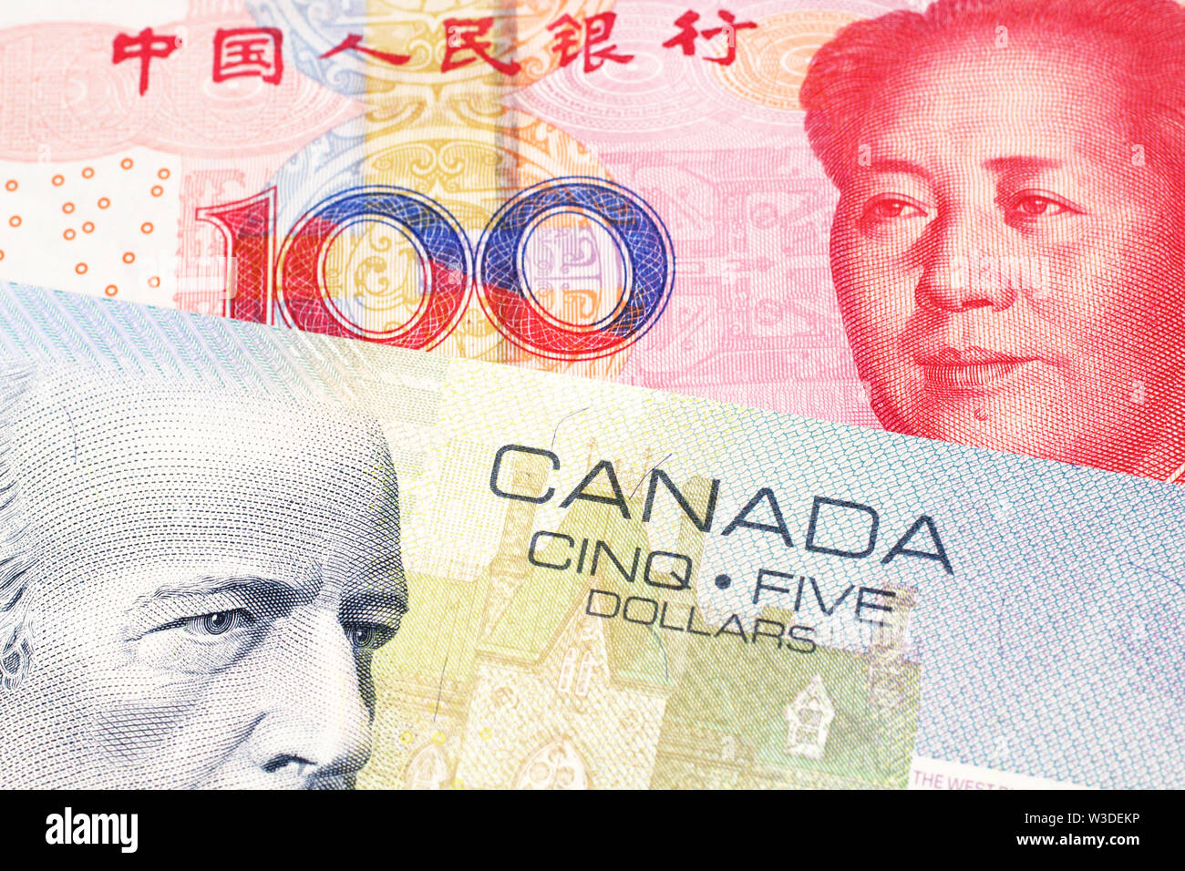 Five Canadian Dollar Bill High Resolution Stock Photography and Images ...
