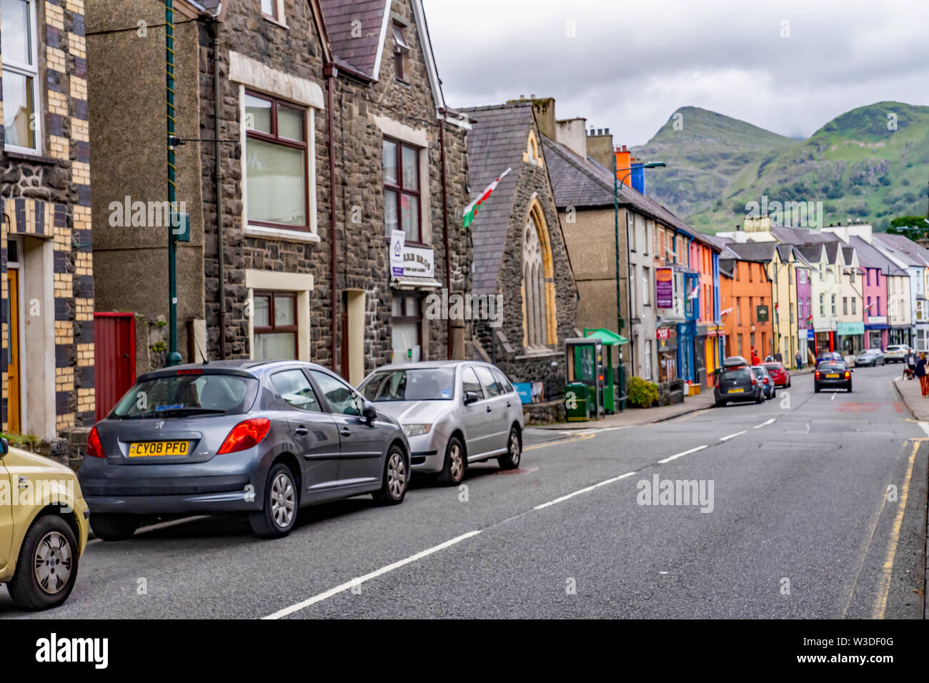 Llanberis high street hi-res stock photography and images - Alamy