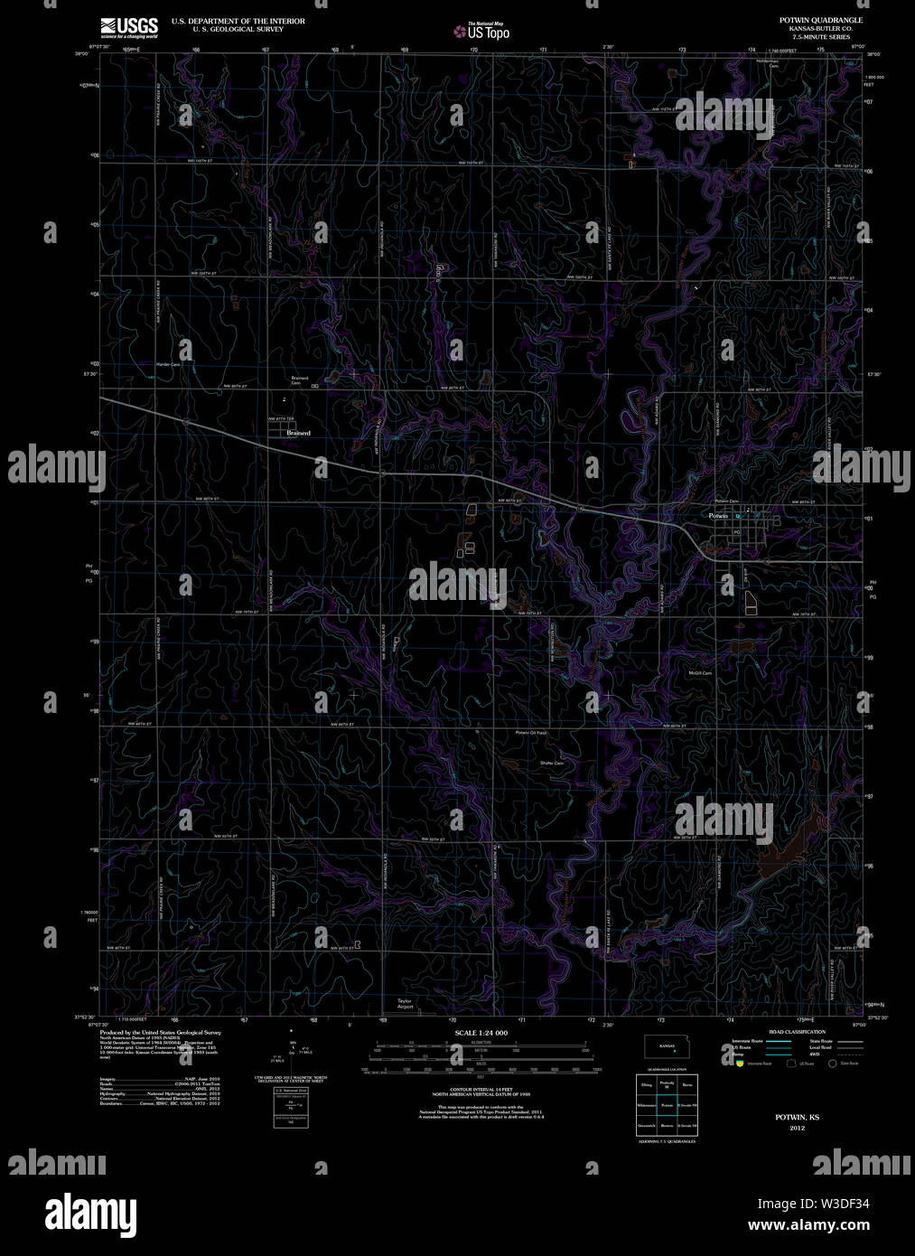 Potwin kansas hi-res stock photography and images - Alamy