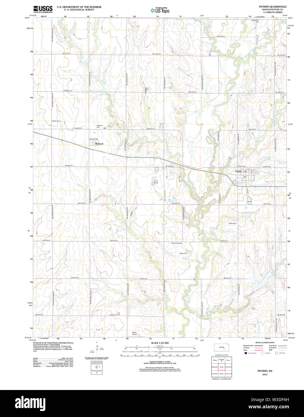 Potwin kansas hi-res stock photography and images - Alamy