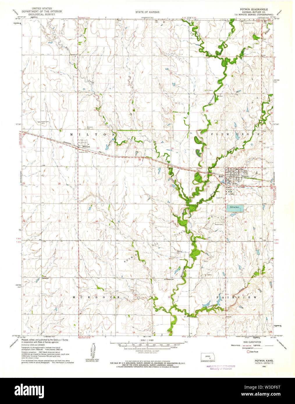 Potwin kansas hi-res stock photography and images - Alamy