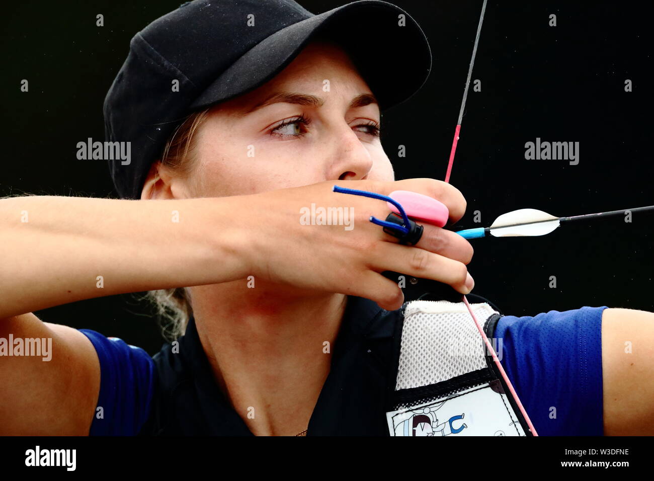 Tokyo, Japan. 14th July, 2019. Reena Parnat (EST) Archery : READY STEADY TOKYO - Archery Women's ...