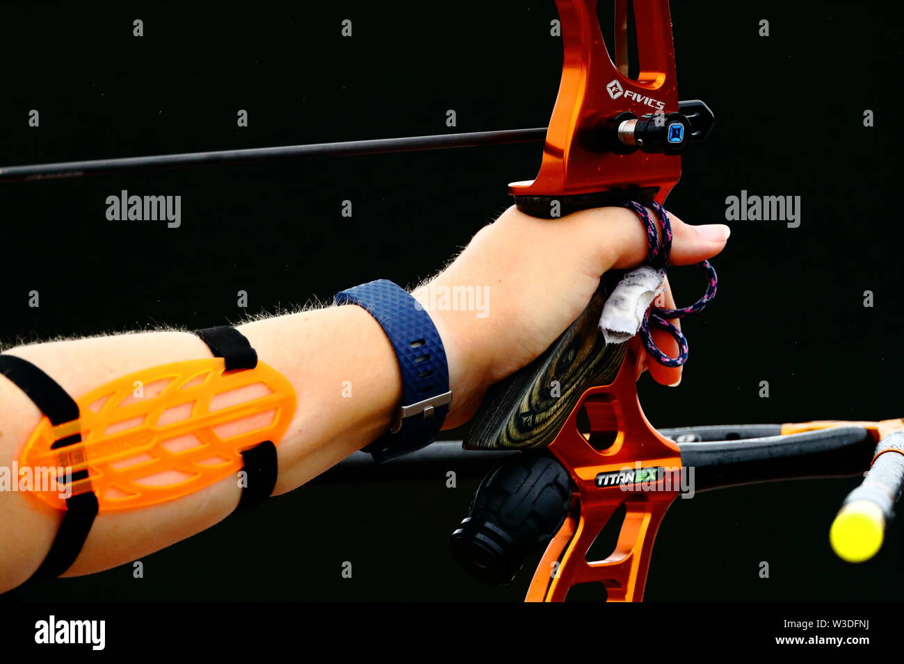 Tokyo, Japan. 14th July, 2019. General view Archery : READY STEADY ...