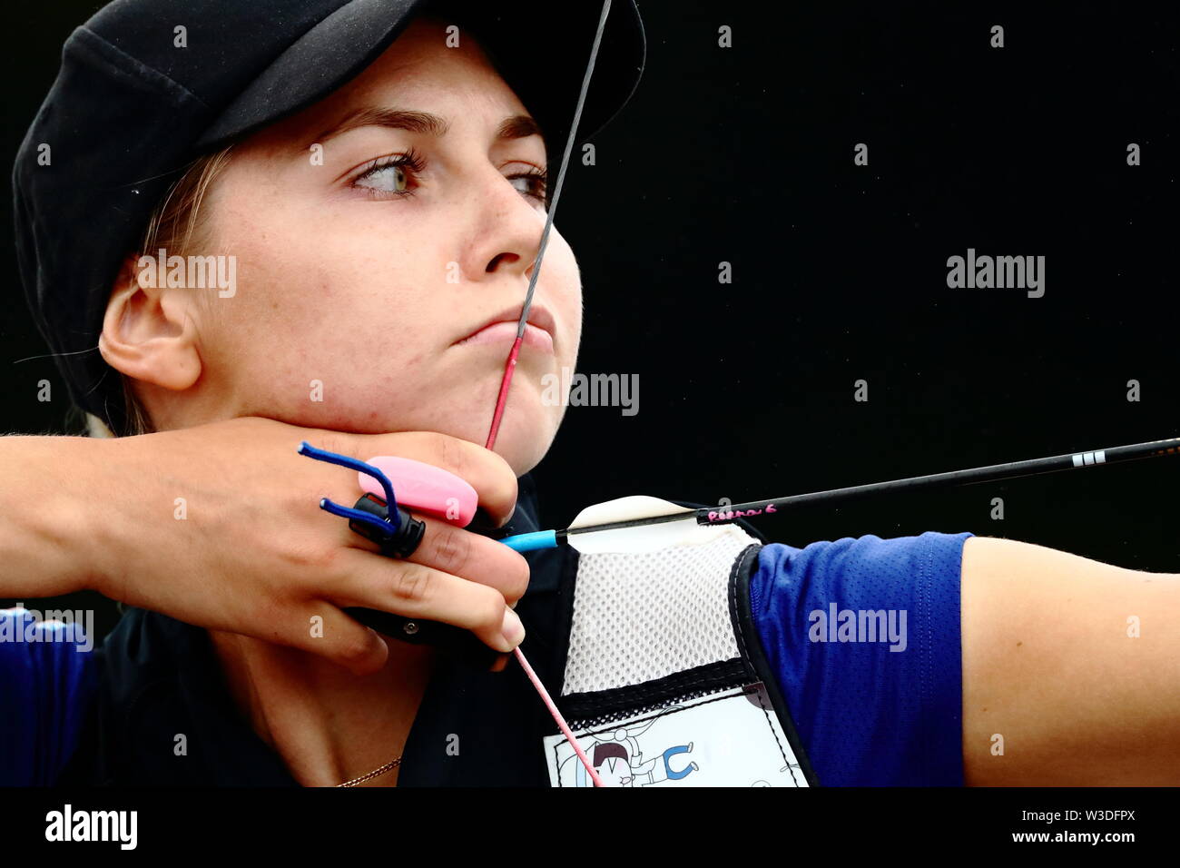 Tokyo, Japan. 14th July, 2019. Reena Parnat (EST) Archery : READY STEADY TOKYO - Archery Women's ...