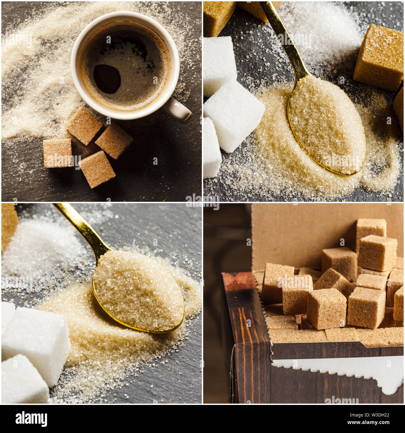 Different types of sugar Cut Out Stock Images & Pictures - Alamy