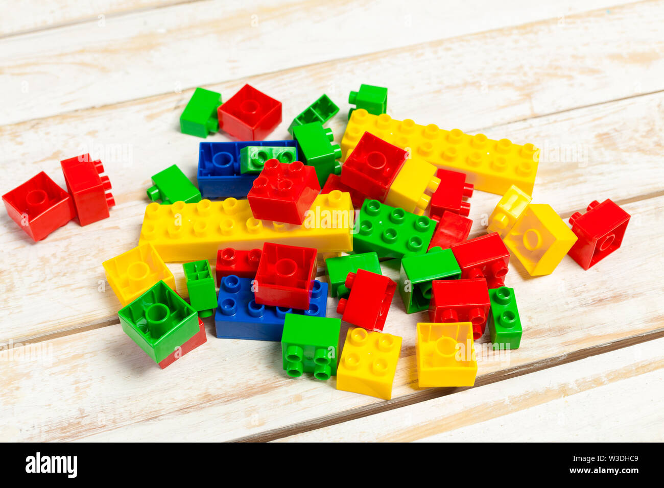 Set of children toys Stock Photo - Alamy