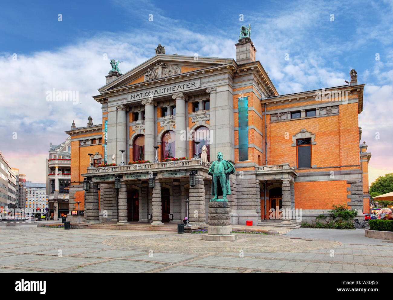 Oslo National theatre, Norway Stock Photo - Alamy