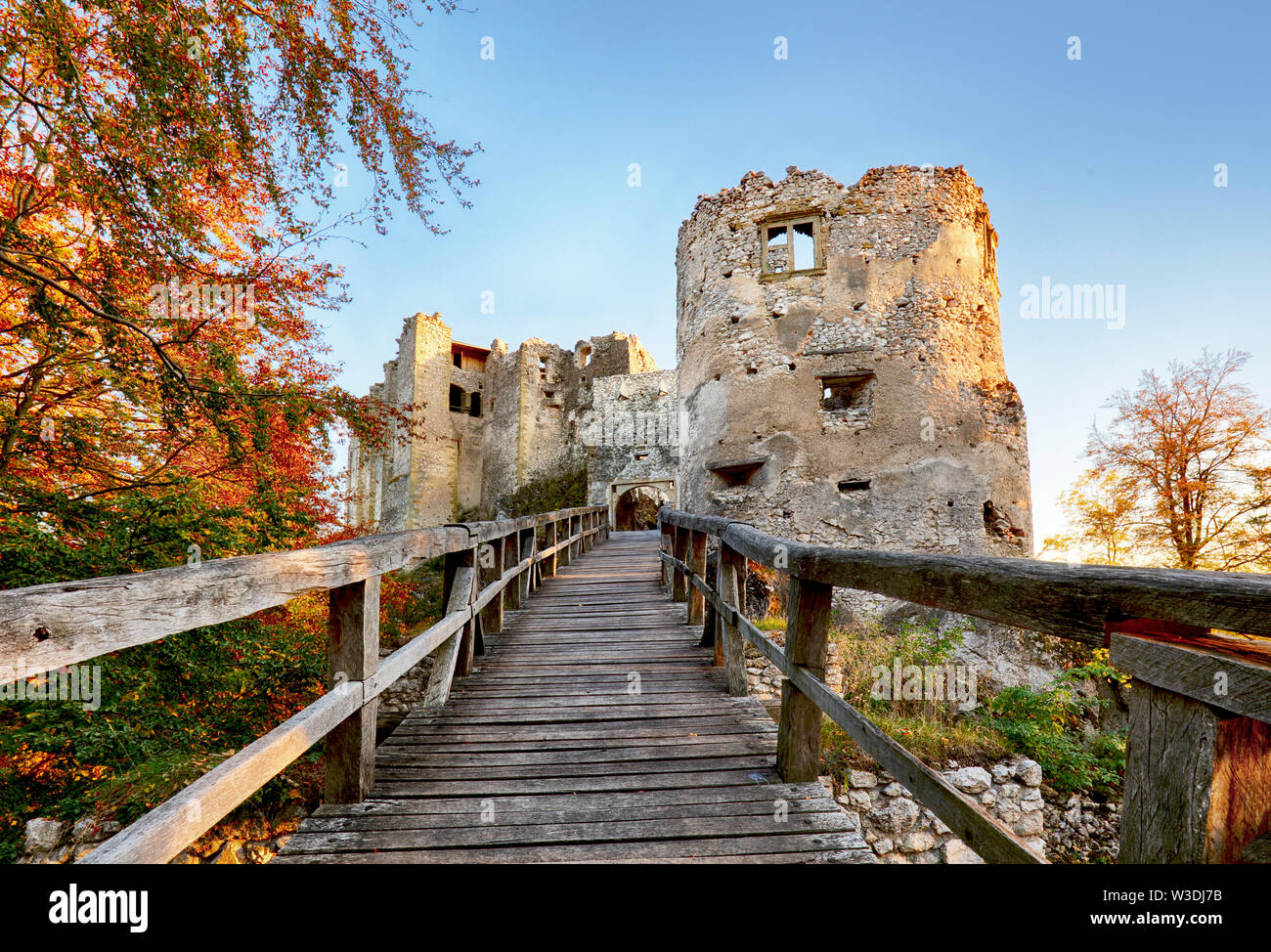 Slovakia ancient history ruins hi-res stock photography and images - Alamy