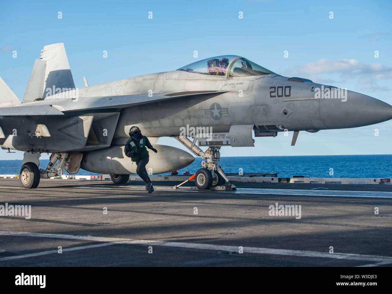 190714-N-CL027-1166 CORAL SEA (July 14, 2019) Aviation Boatswain’s Mate ...