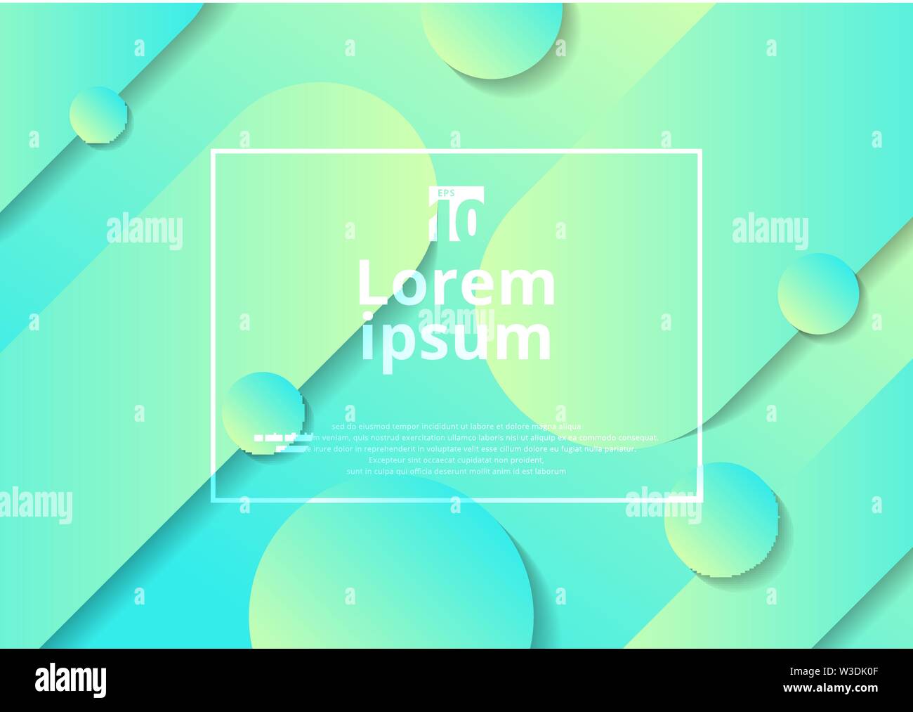 Abstract rounded shapes green color bold lines transition diagonal ...