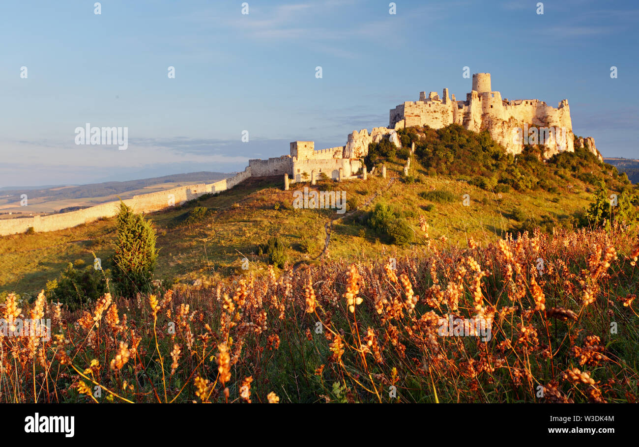 The cultural heritage of spis castle hi-res stock photography and ...