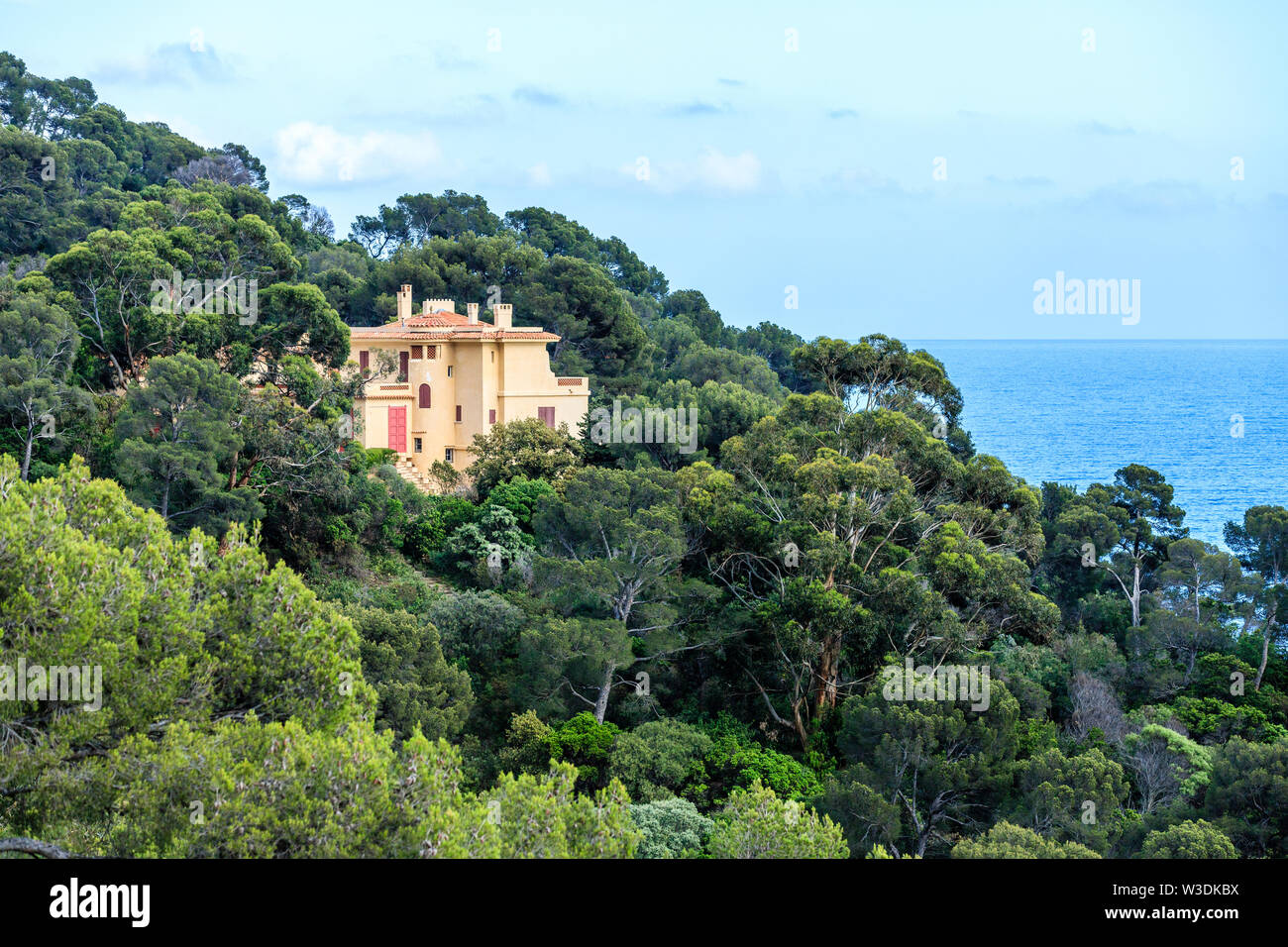 France, Var, Rayol Canadel sur Mer, the Domaine du Rayol, Mediterranean ...