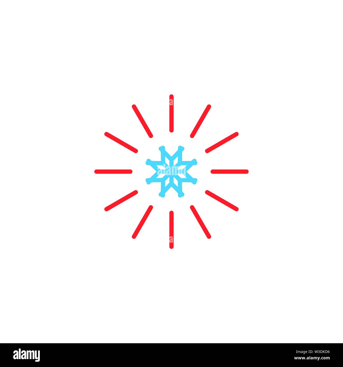 Cooling frost Stock Vector Images - Alamy