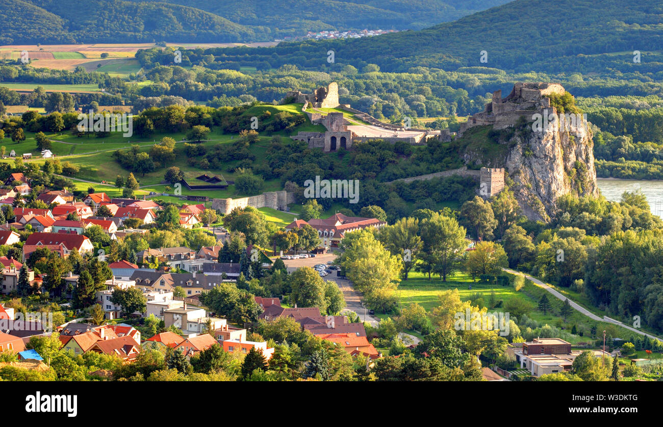 Devin castle ruins hi-res stock photography and images - Alamy