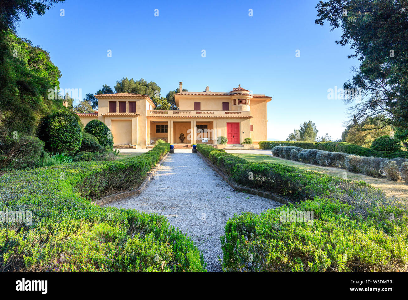 France, Var, Rayol Canadel sur Mer, the Domaine du Rayol, Mediterranean ...