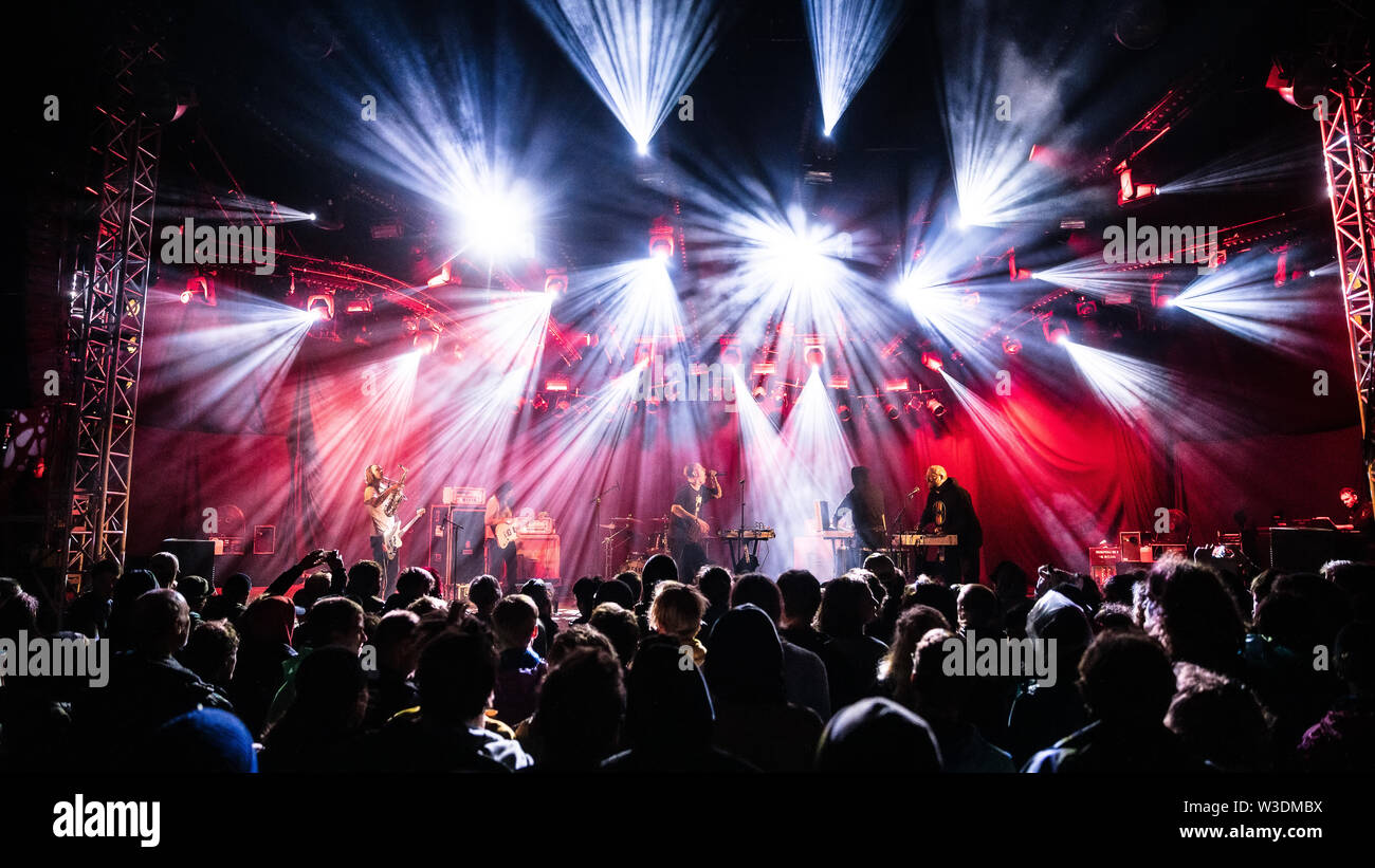 Roskilde, Denmark. July 05th, 2019. The two American metal bands Full ...
