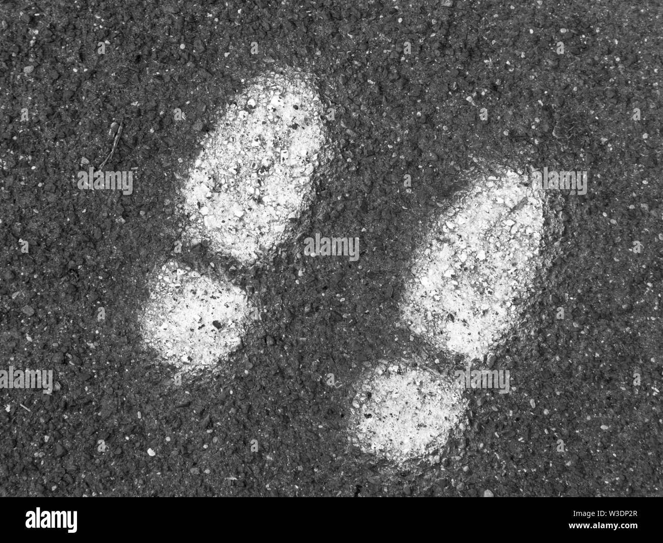 Shoes mark hi-res stock photography and images - Alamy