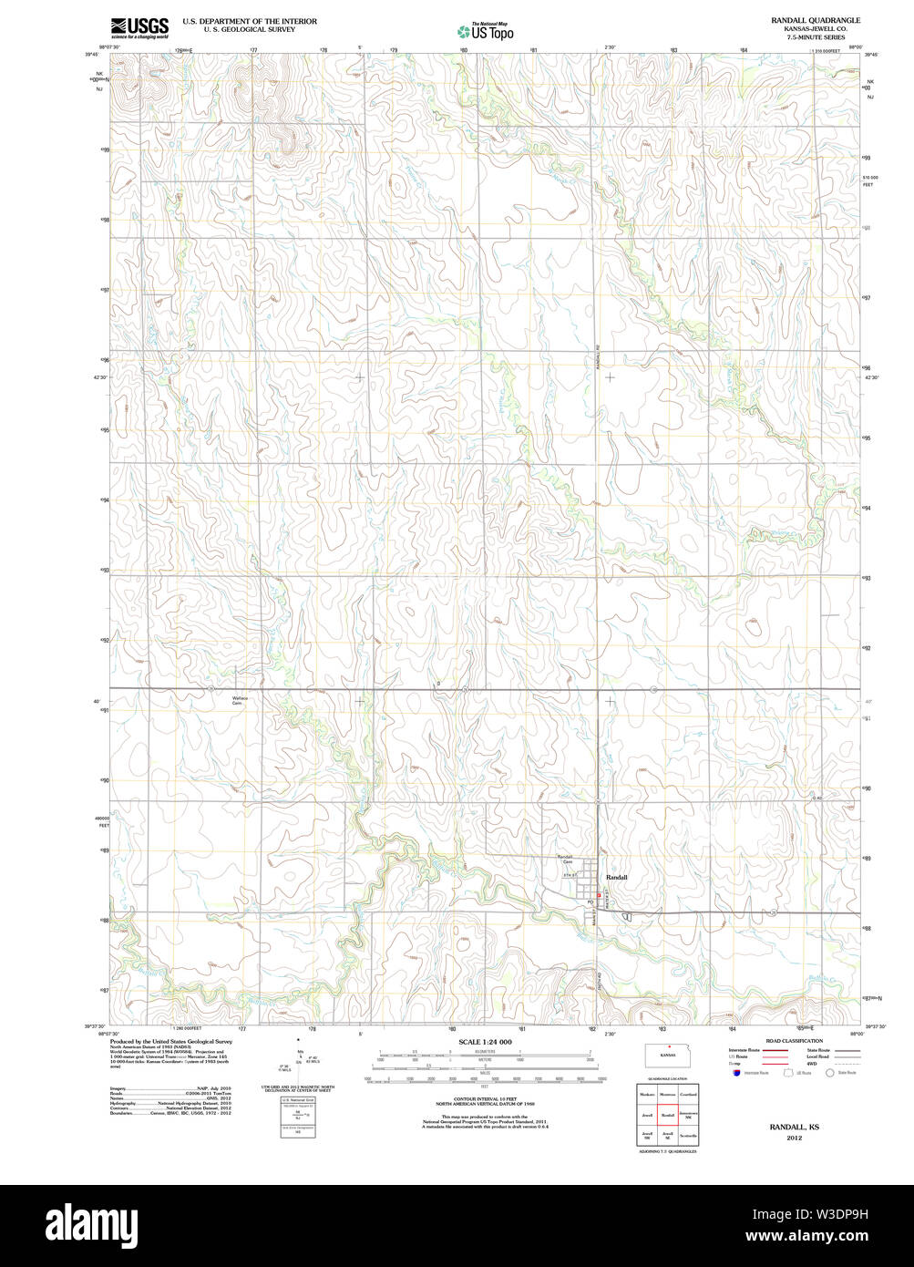Map of randall hi-res stock photography and images - Alamy