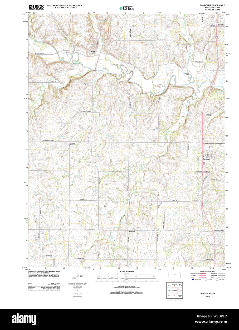 Map of randolph Cut Out Stock Images & Pictures - Alamy