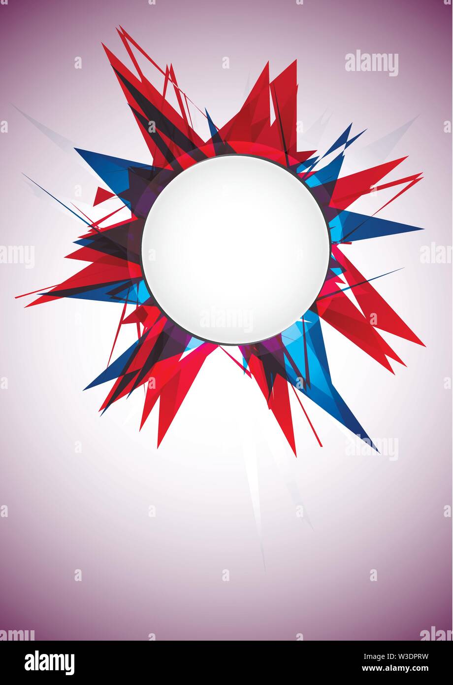 Abstract explosion banner Stock Vector Image & Art - Alamy