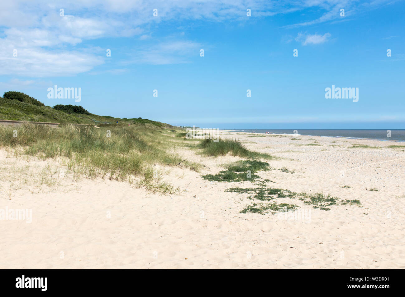 The Norfolk Coast at Caister on Sea Stock Photo - Alamy
