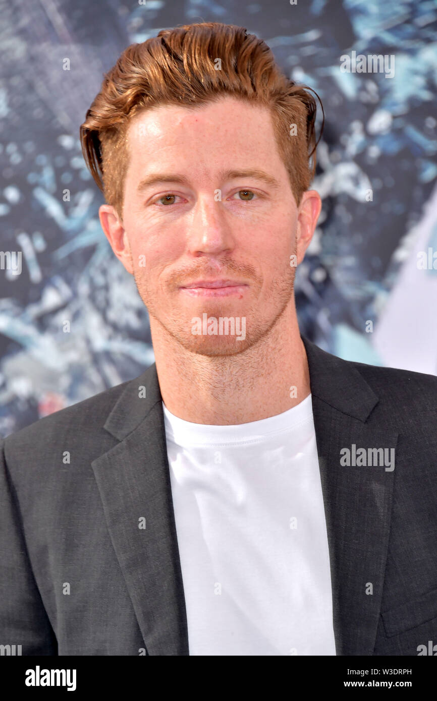 Los Angeles, USA. 13th July, 2019. Shaun White at the premiere of the ...