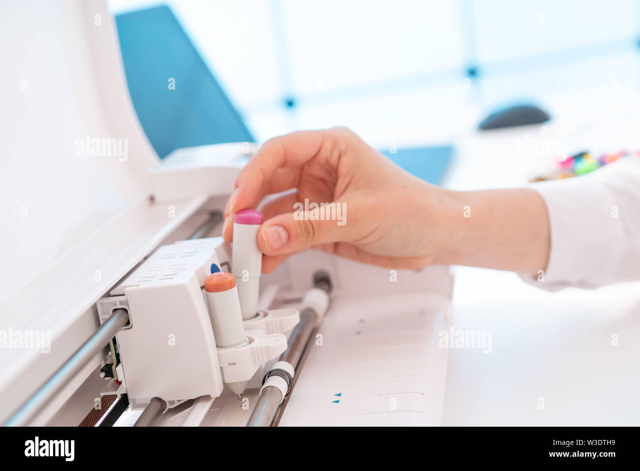 Plotter color hi-res stock photography and images - Alamy