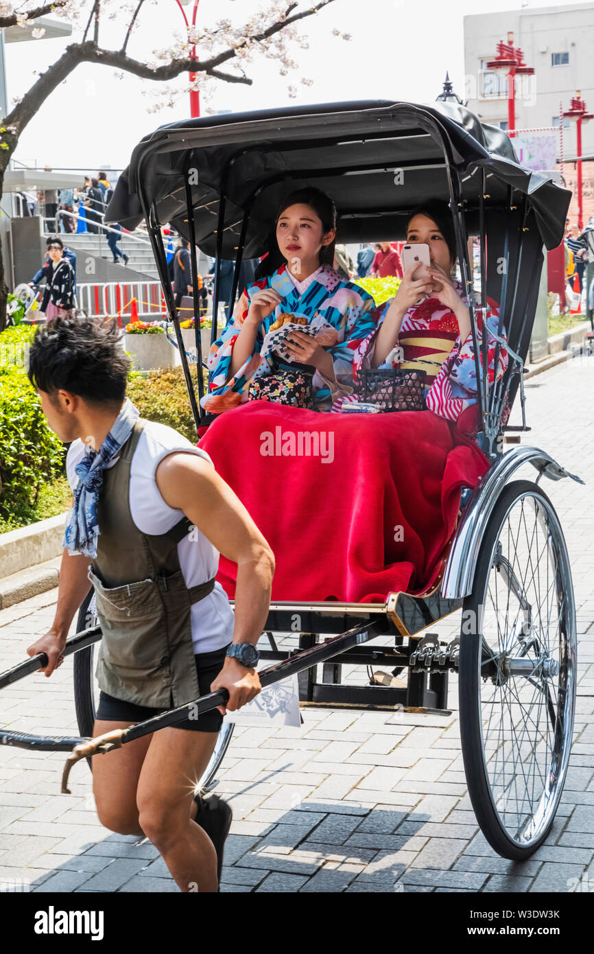 Japanese Rickshaws High Resolution Stock Photography and Images - Alamy